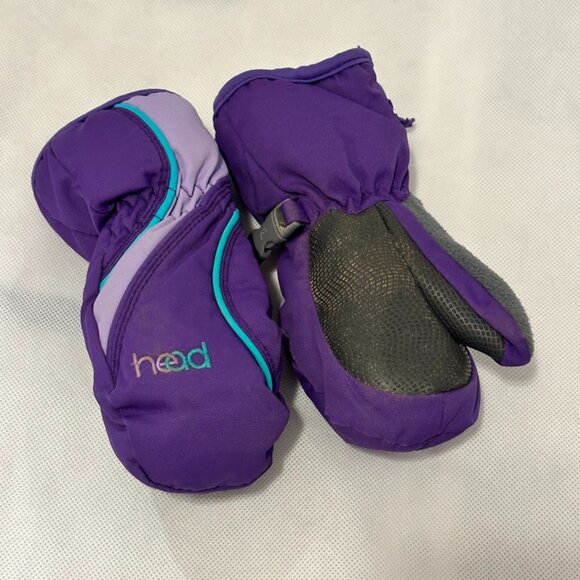 Head | Accessories | Head Purple Mittens With Teal And Black Accents ...
